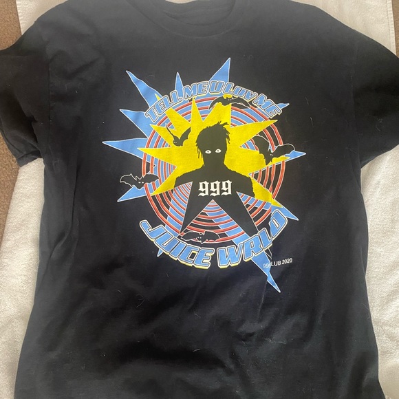 999 | Shirts | Official Juice Wrld Tee Xl | Poshmark